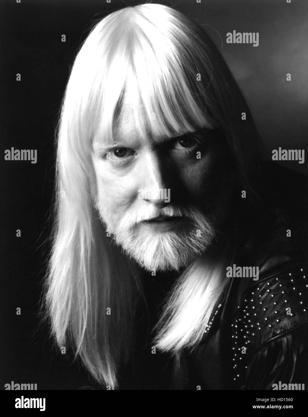 Edgar Winter, portrait ca. 1990s Stock Photo - Alamy