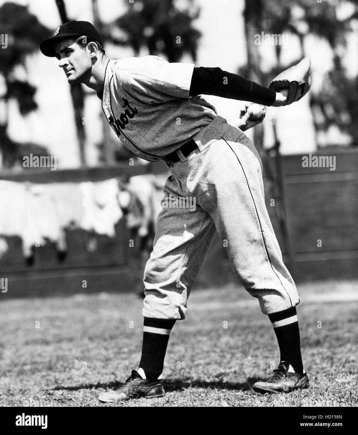Elden Auker (1910-2006), Detroit Tigers pitcher from 1933 through 1938 ...