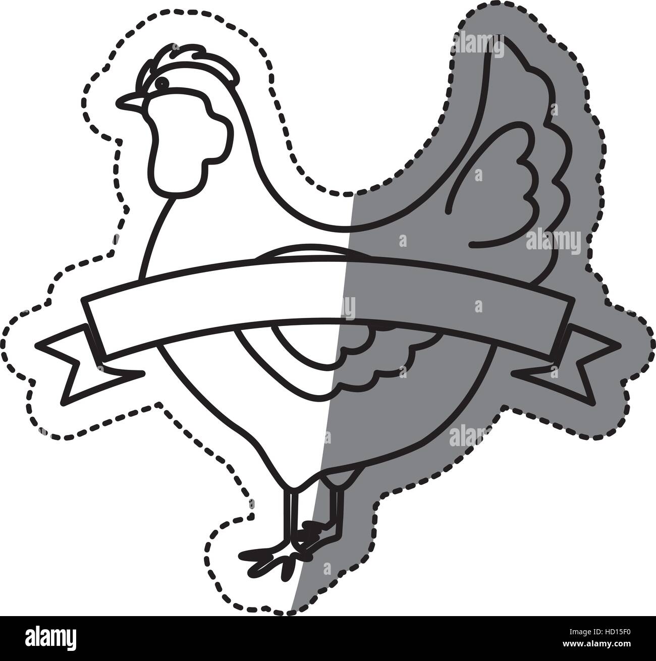 Isolated chicken design Stock Vector Image & Art - Alamy