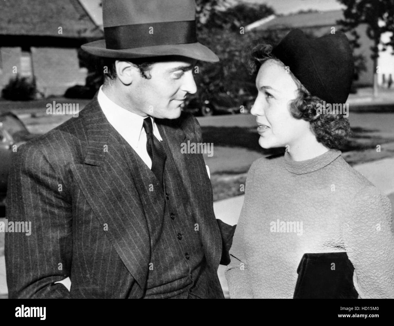 Francis Lederer, left, and his second wife, actress Margo, after their ...