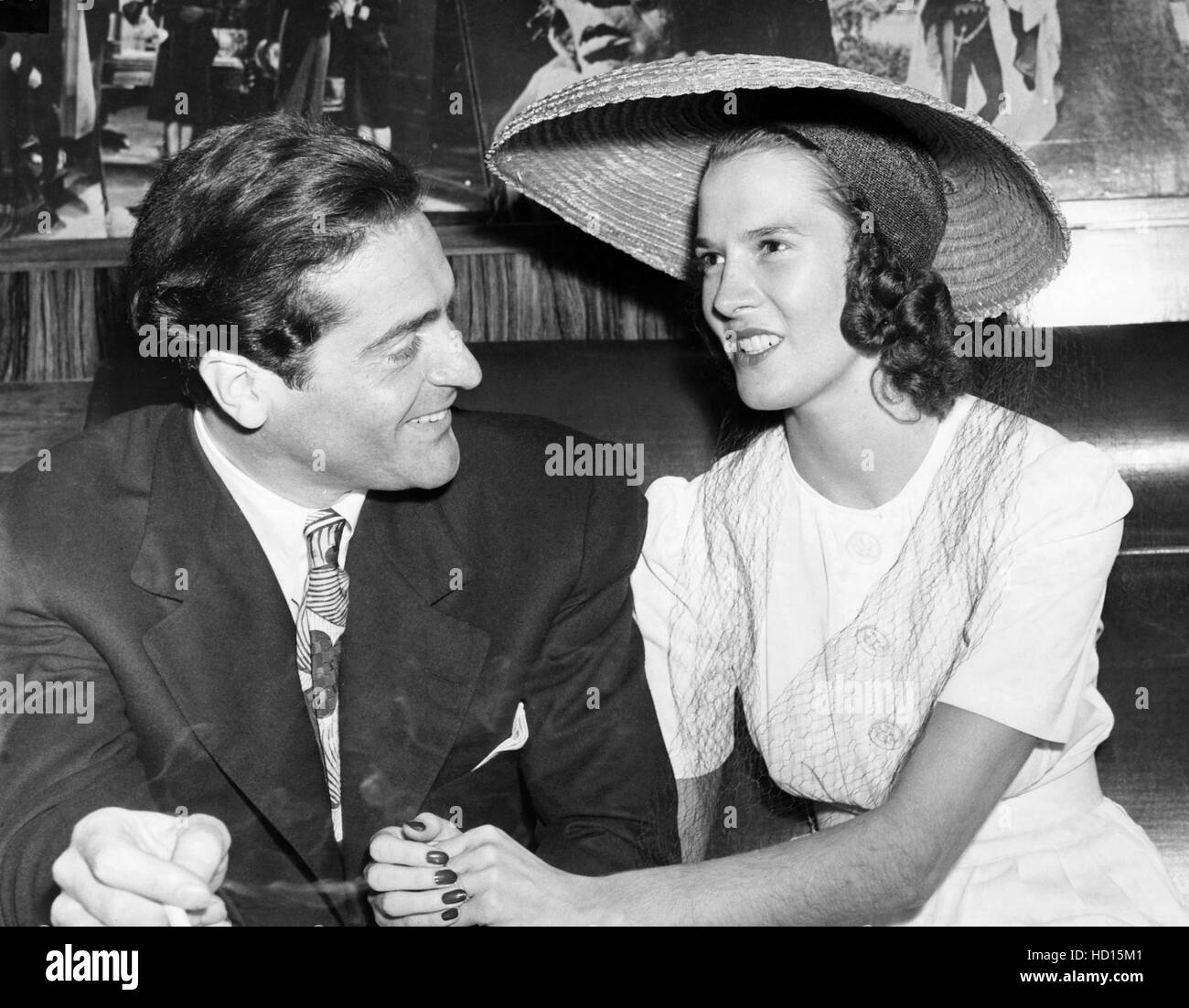 Francis Lederer, left, and his third wife, Marion Lederer, shortly ...