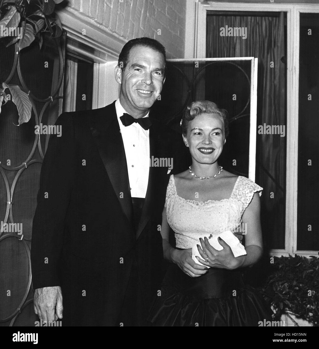 FRED MACMURRAY, with wife June Haver Stock Photo - Alamy