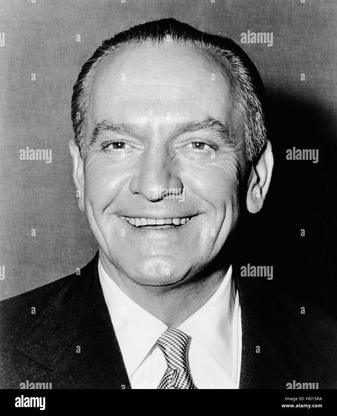 Fredric March, 1956 Stock Photo - Alamy