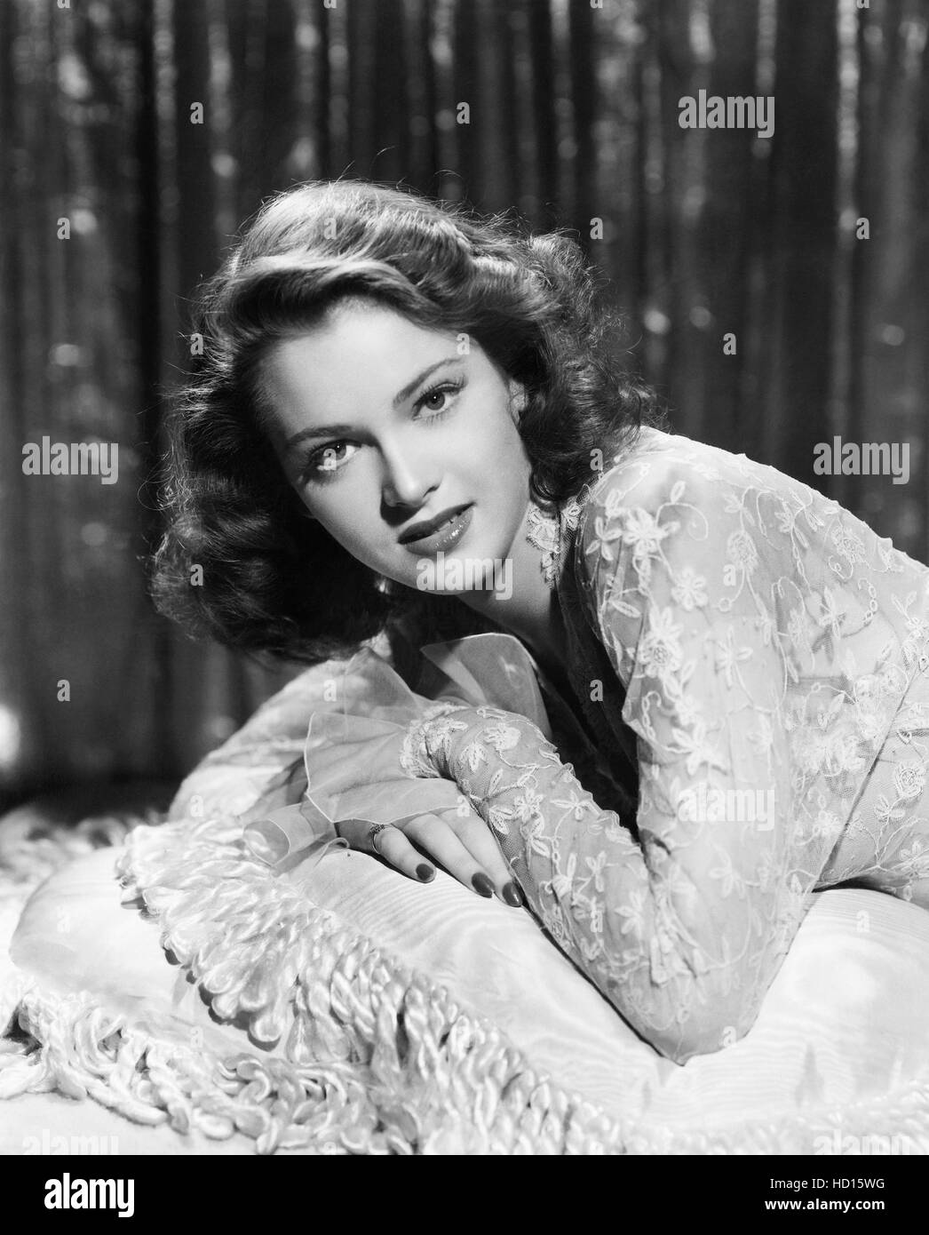 Frances Rafferty, photograph by Clarence Sinclair Bull, 1943 Stock ...