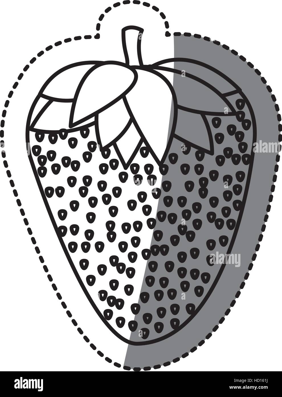 Isolated strawberry design Stock Vector Image & Art - Alamy