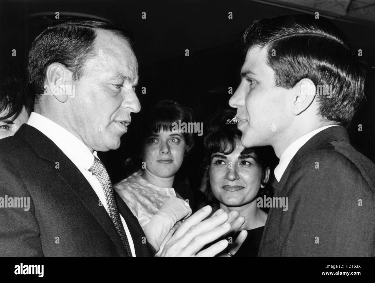 From left, Frank Sinatra, and his son Frank Sinatra, Jr., November 1963 ...