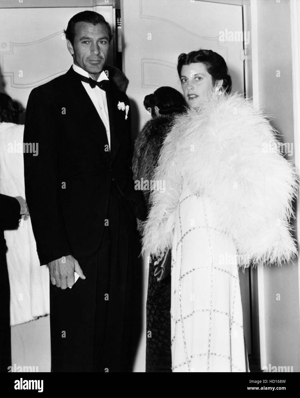 From left: Gary Cooper and his wife Sandra Shaw (formerly Veronica ...