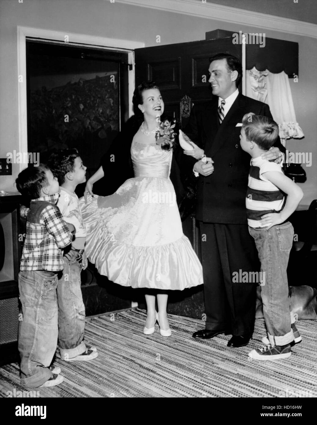 Gale Storm, left, and her first husband, actor Lee Bonnell, at their ...
