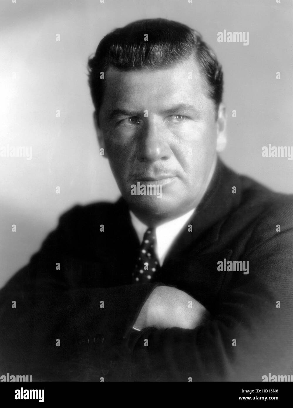 George Bancroft, Paramount Pictures portrait, ca. 1930 Stock Photo - Alamy