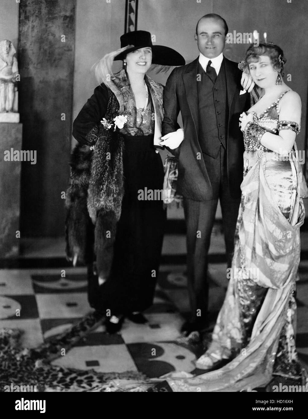 From left, Geraldine Farrar, Samuel Goldwyn, Mary Garden, at the ...