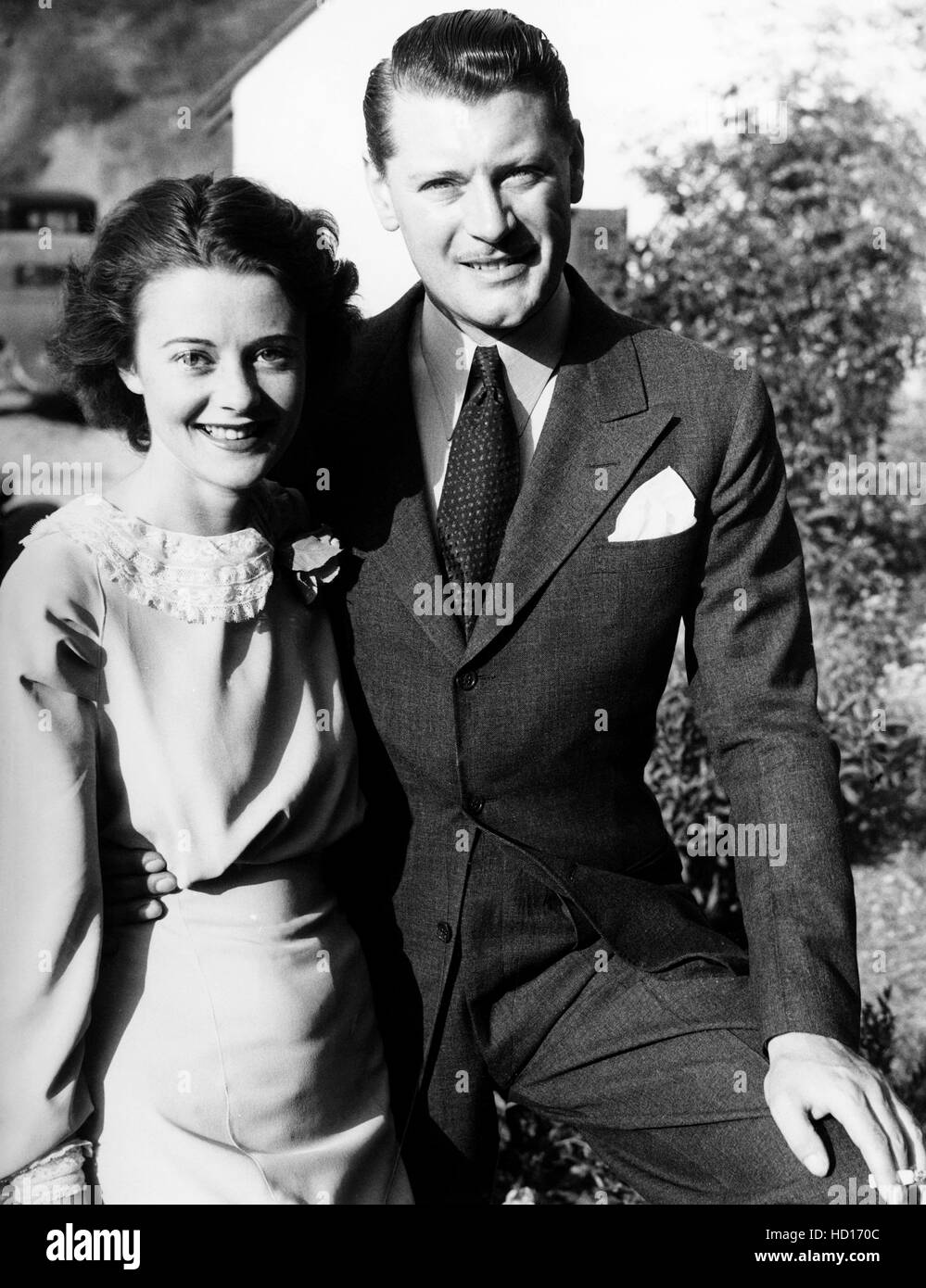 Heather Angel, left, and her second husband, actor Ralph Forbes ...