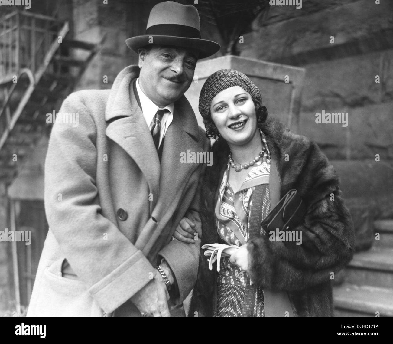 Lowell Sherman, left, and Helene Costello, applying for marriage ...