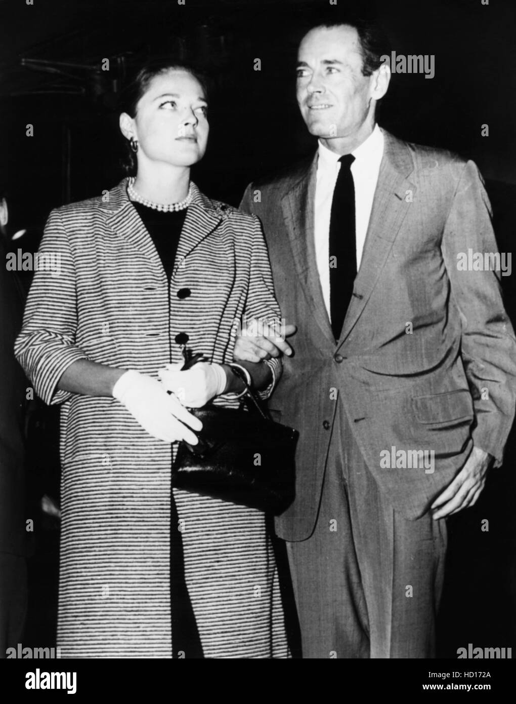 From left: Susan Blanchard, Henry Fonda, 1950s Stock Photo - Alamy