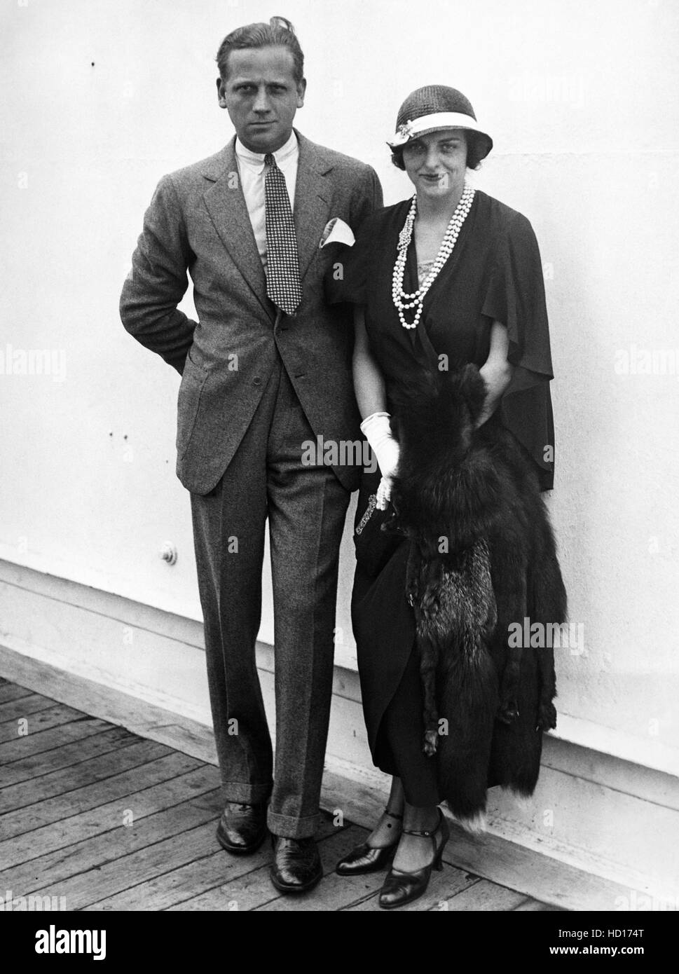 From left, Melvyn Douglas, and his wife, Helen Gahagan Douglas ...