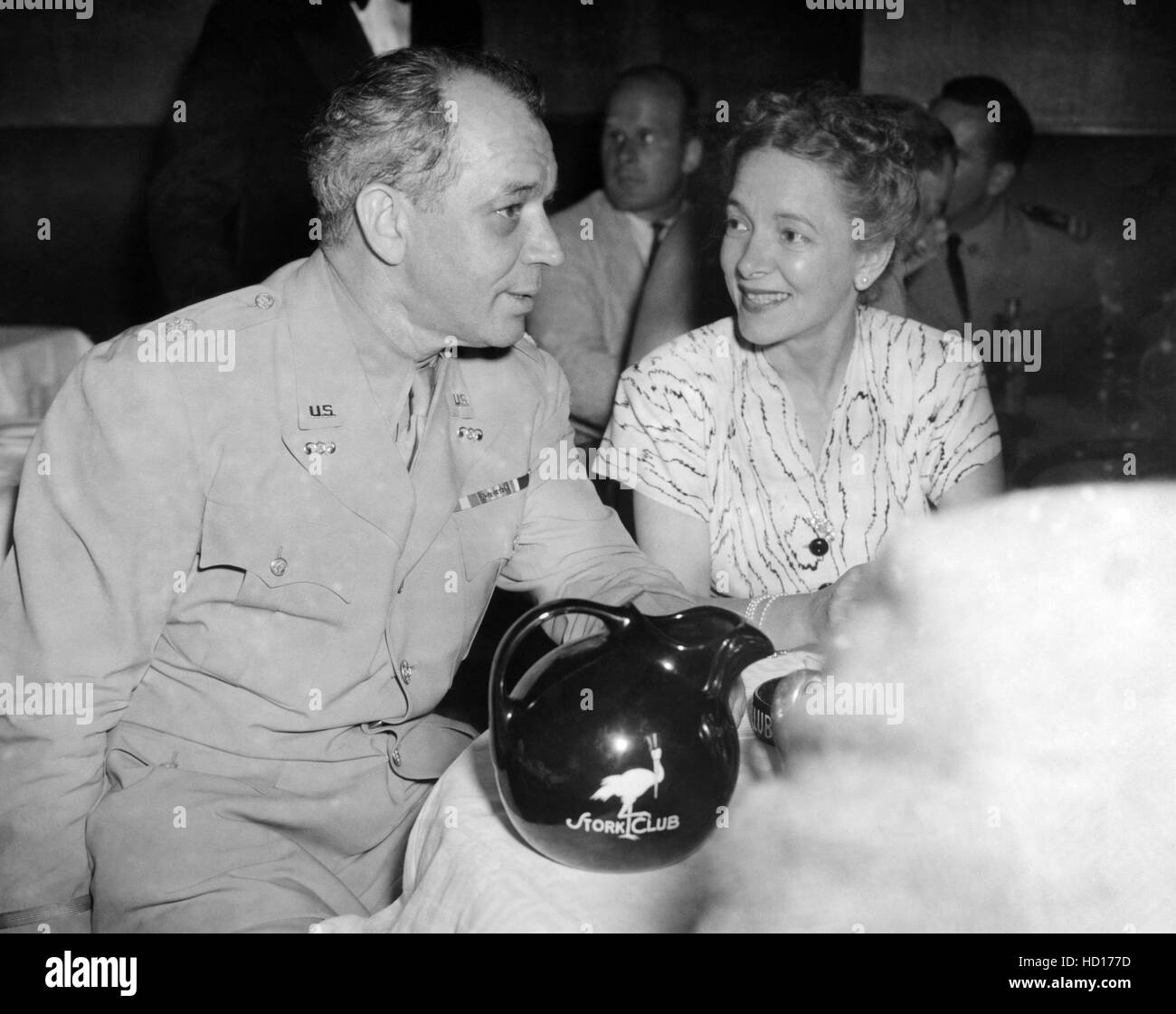 Helen Hayes with husband, Charles MacArthur, Stork Club, New York City ...