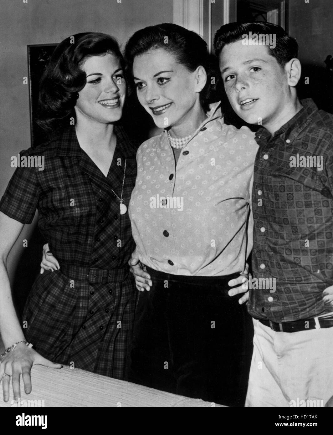 Denise Loder, Hedy Lamarr, Anthony John Loder, 1960 Stock Photo - Alamy