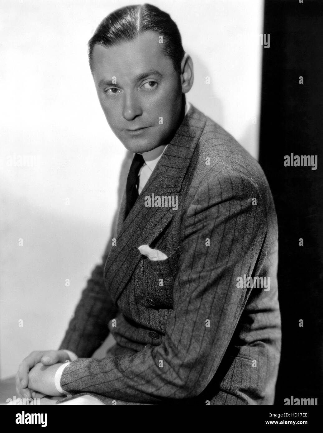 Herbert Marshall, Paramount publicity photo, 1932 Stock Photo - Alamy