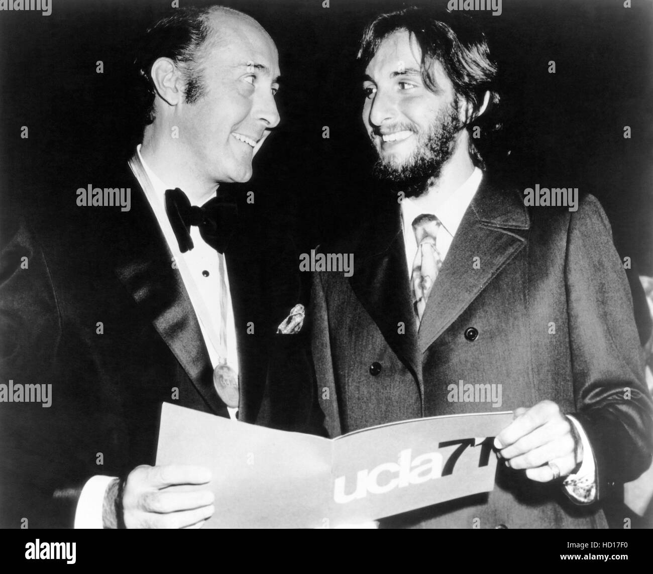 Henry Mancini, left, and his son, Chris Mancini, 1971 Stock Photo - Alamy