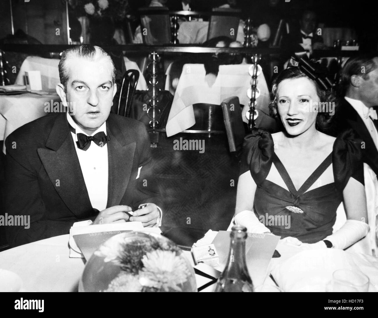 From left: Costume designer Orry-Kelly, Helen Menken at the Rainbow ...