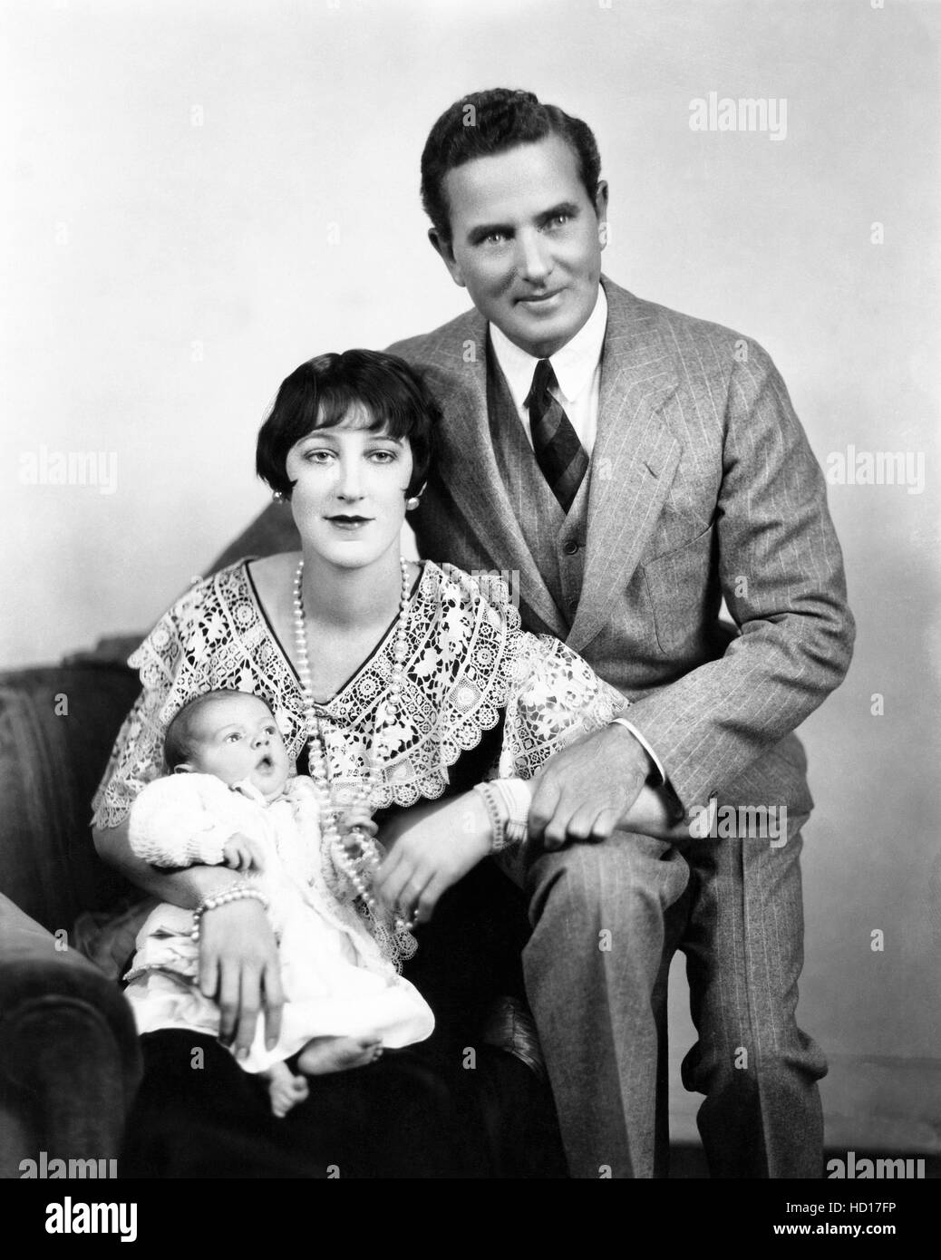 Herbert Rawlinson with his wife Loraine Rawlinson and son, David ...