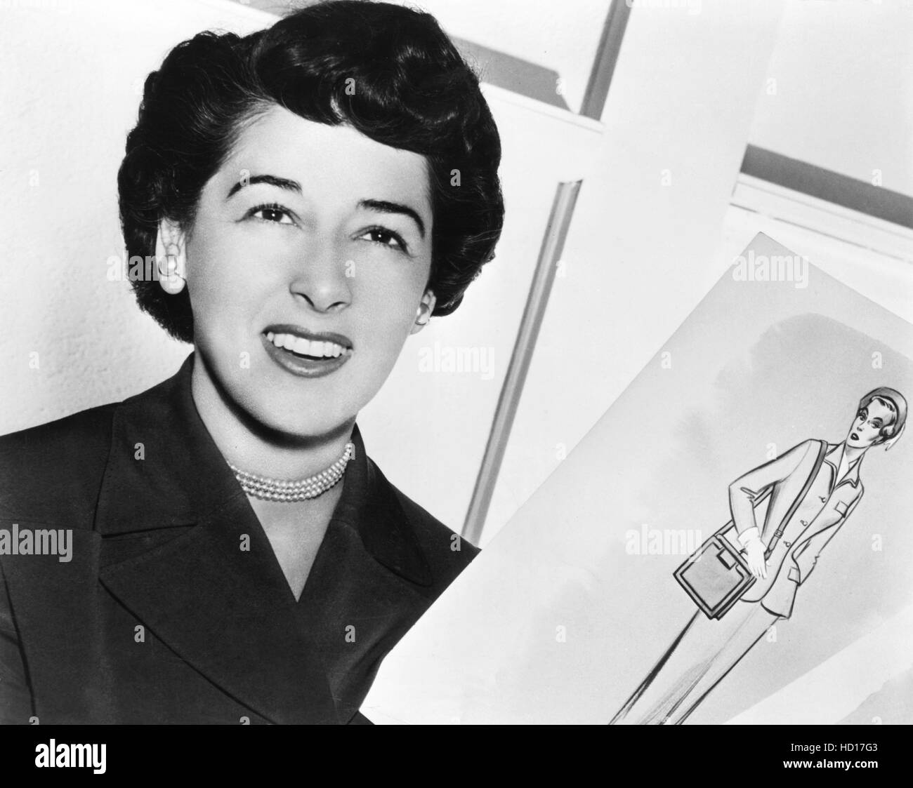 Helen Rose, costume designer, 1940s Stock Photo - Alamy