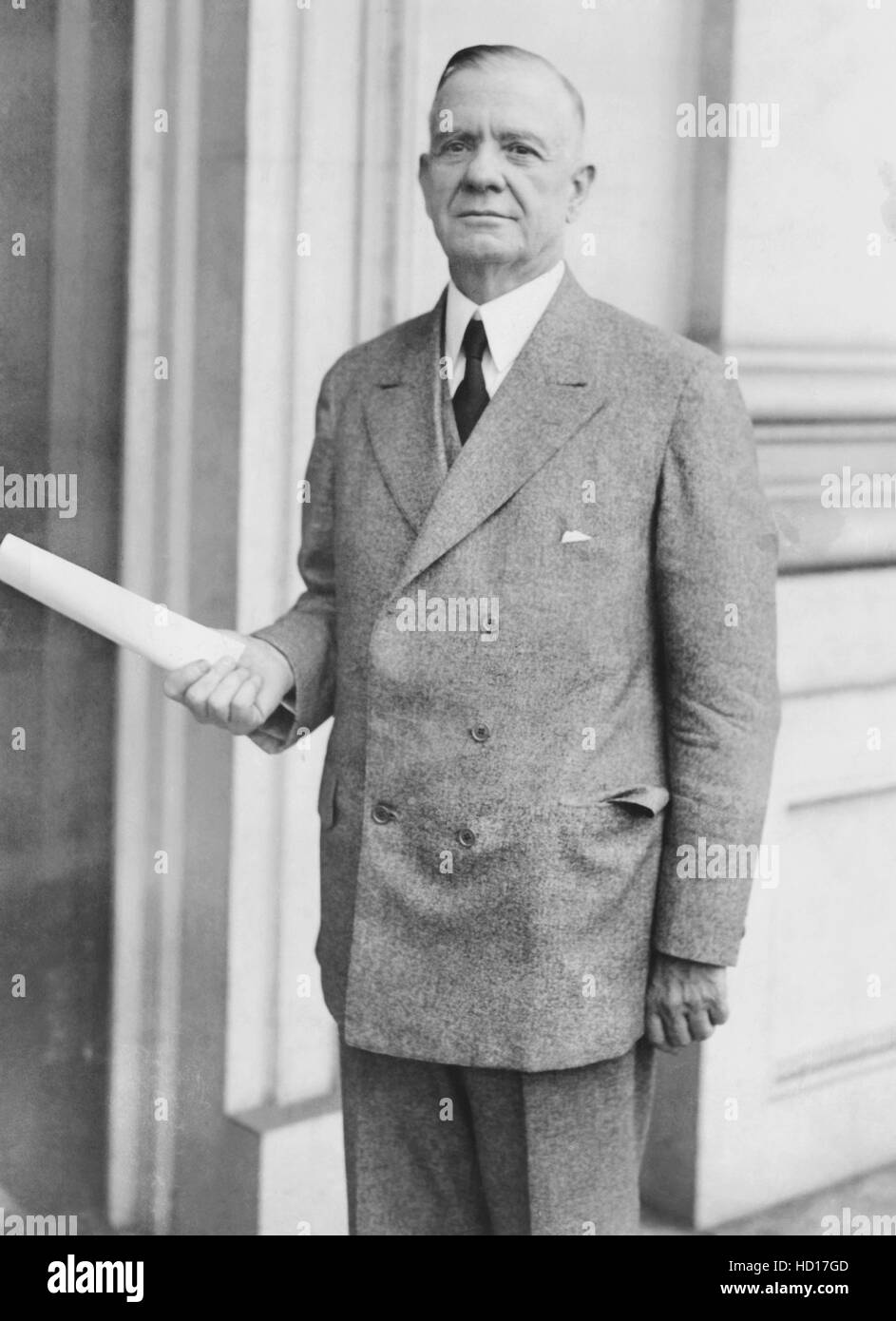 Henry Bascomb Steagall, U.S. congressman from Alabama introducing ...