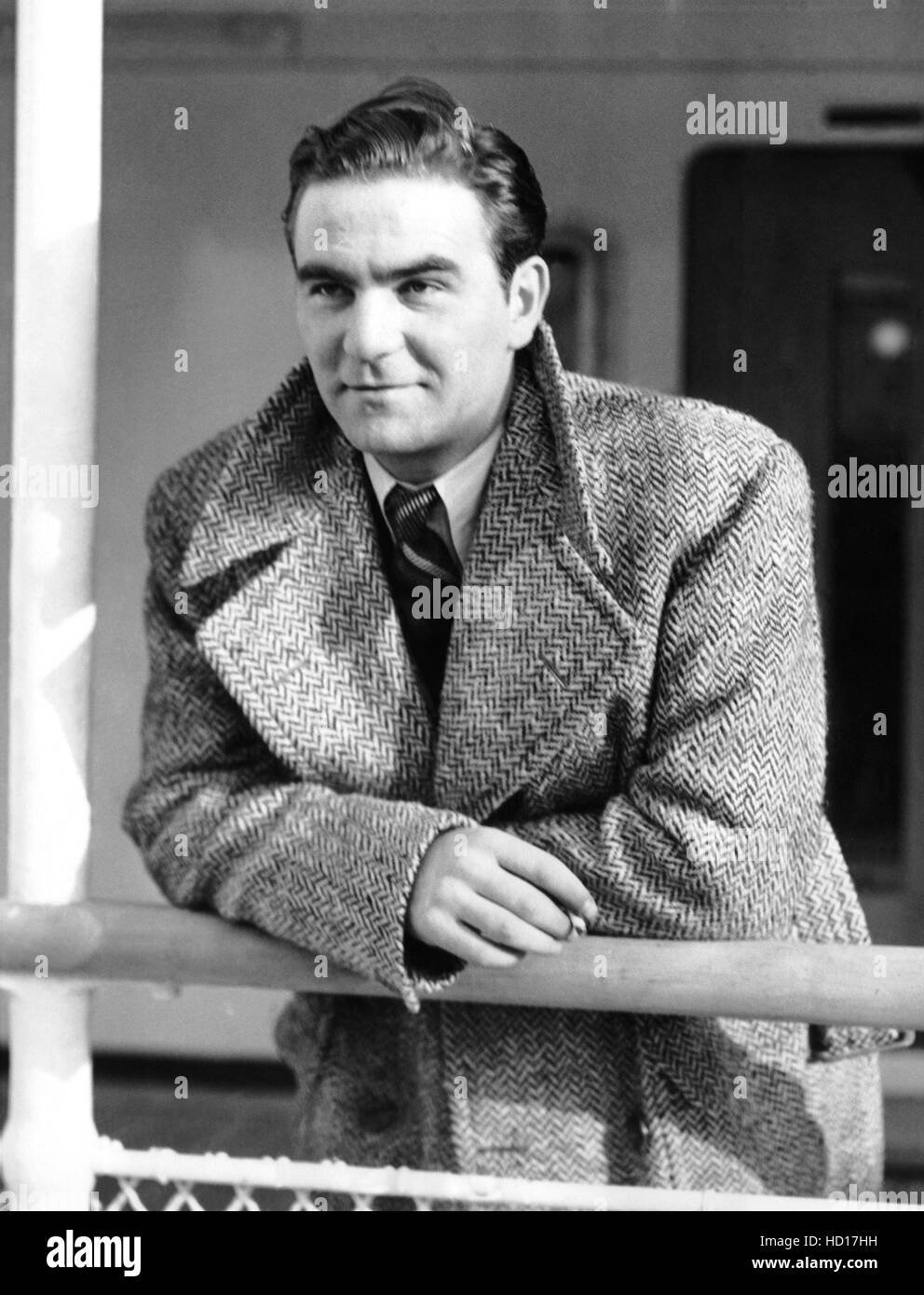 Henry Wilcoxon, arriving in New York on the S.S. Empress of Britain ...