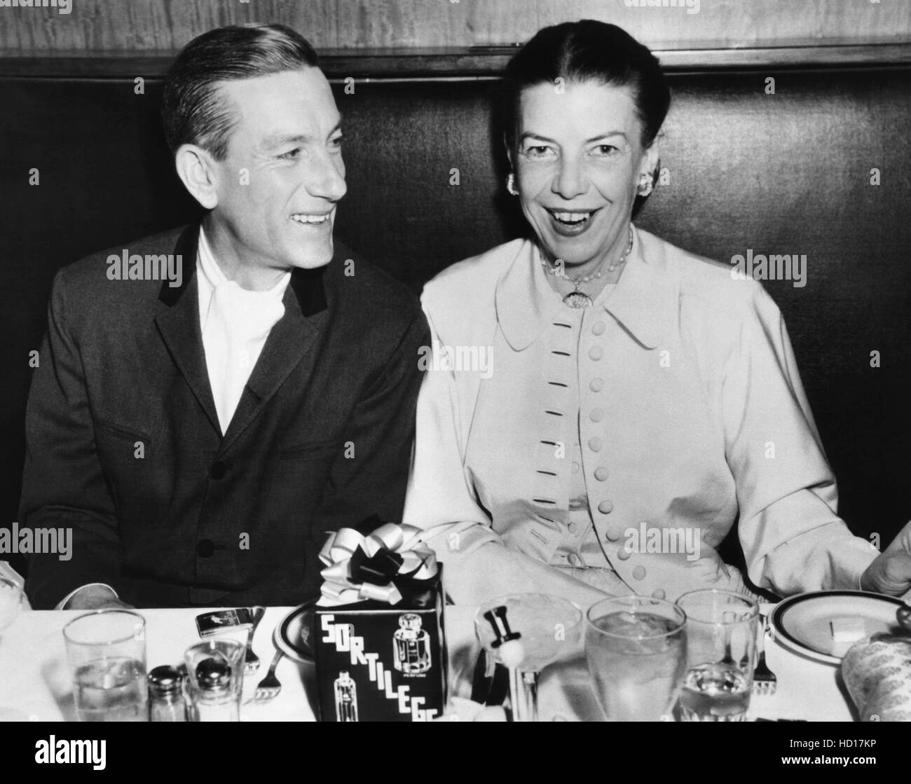 Hoagy Carmichael (left) and his first wife, Ruth, at the Stork Club ...