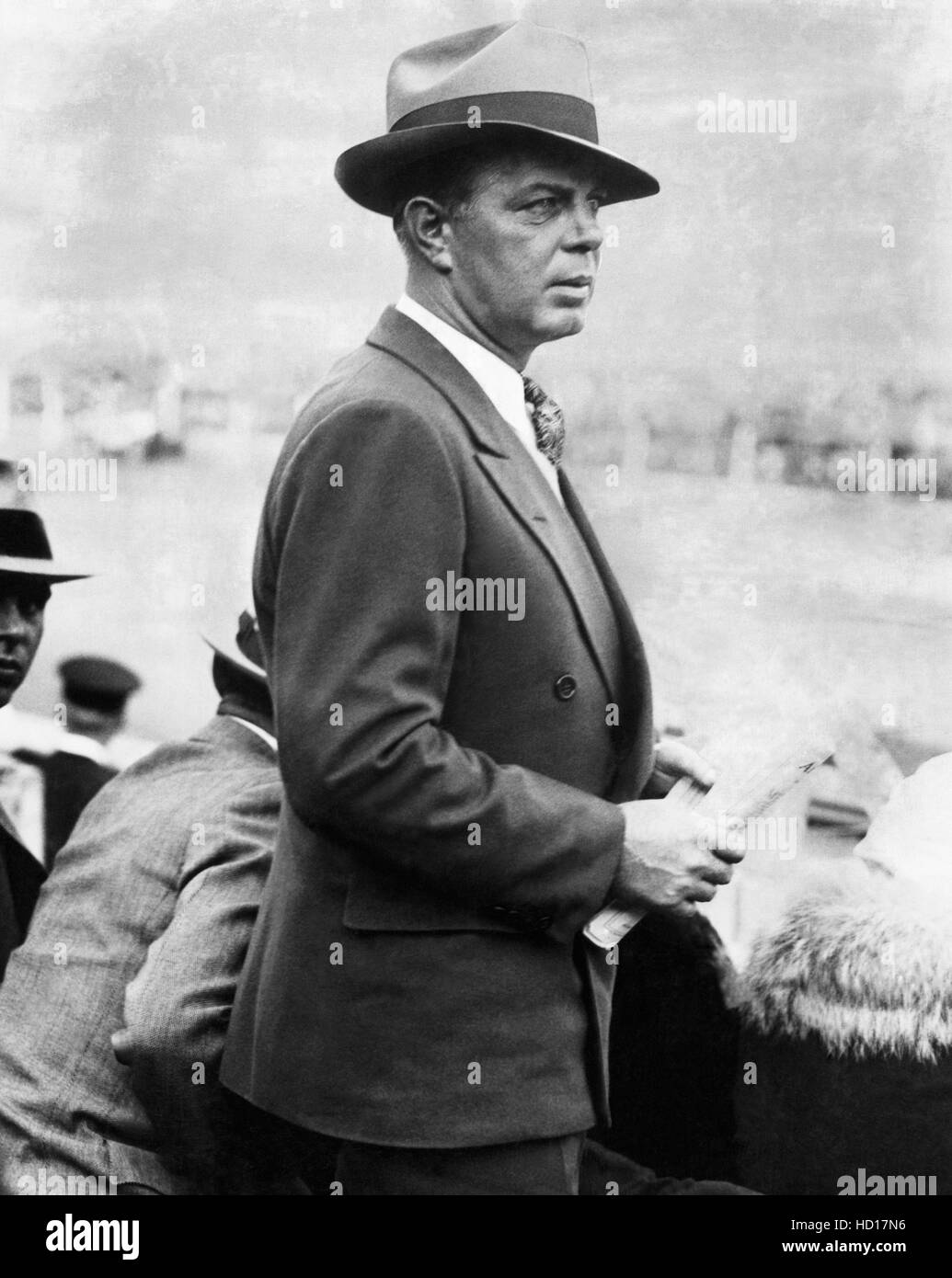 Hoot Gibson, at the racetrack, 1932 Stock Photo - Alamy