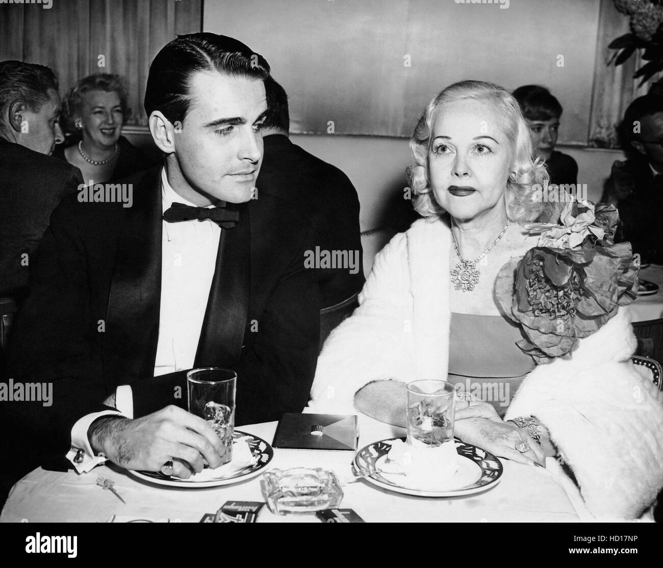 Hope Hampton, right, and socialite William Hamilton, at the Harwyn Club ...