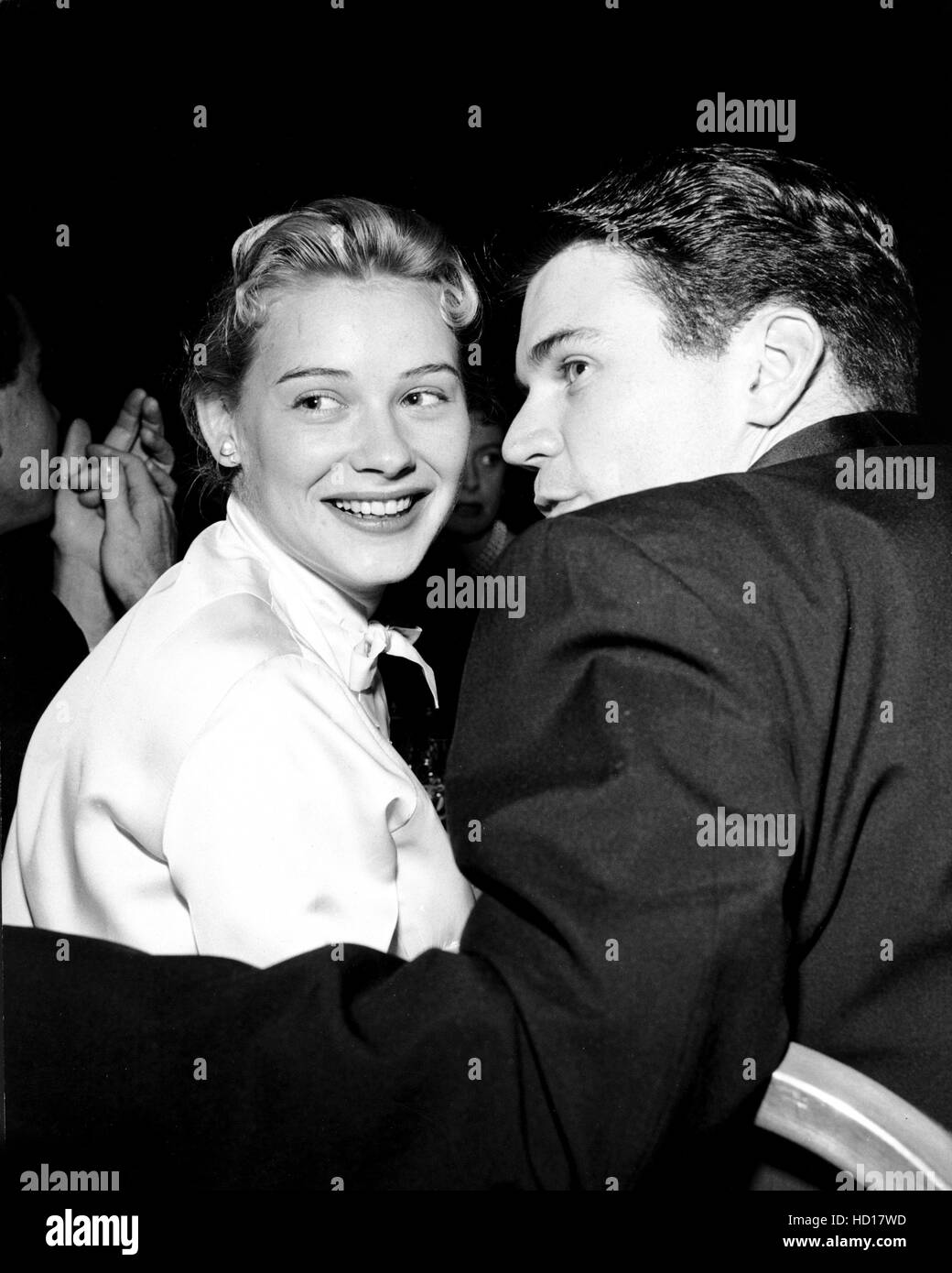 Hope Lange and husband Don Murray, 1949 Stock Photo - Alamy