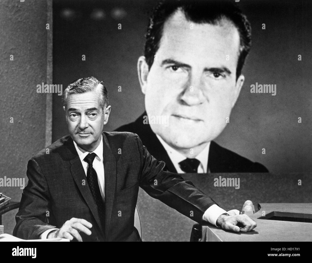 Howard K. Smith, covering the Republican National Convention for ABC ...