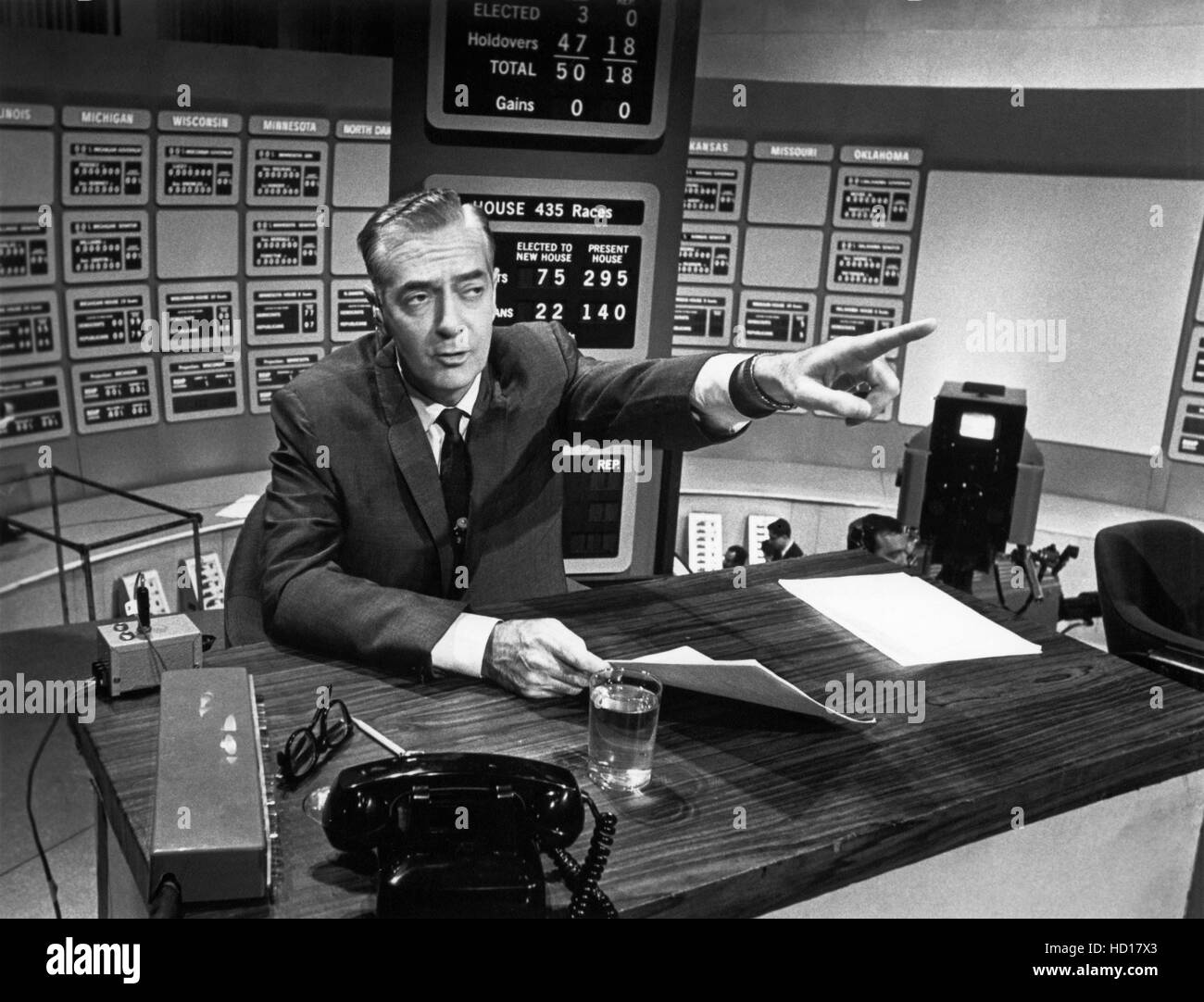 Howard K. Smith, covering the Republican National Convention for ABC ...