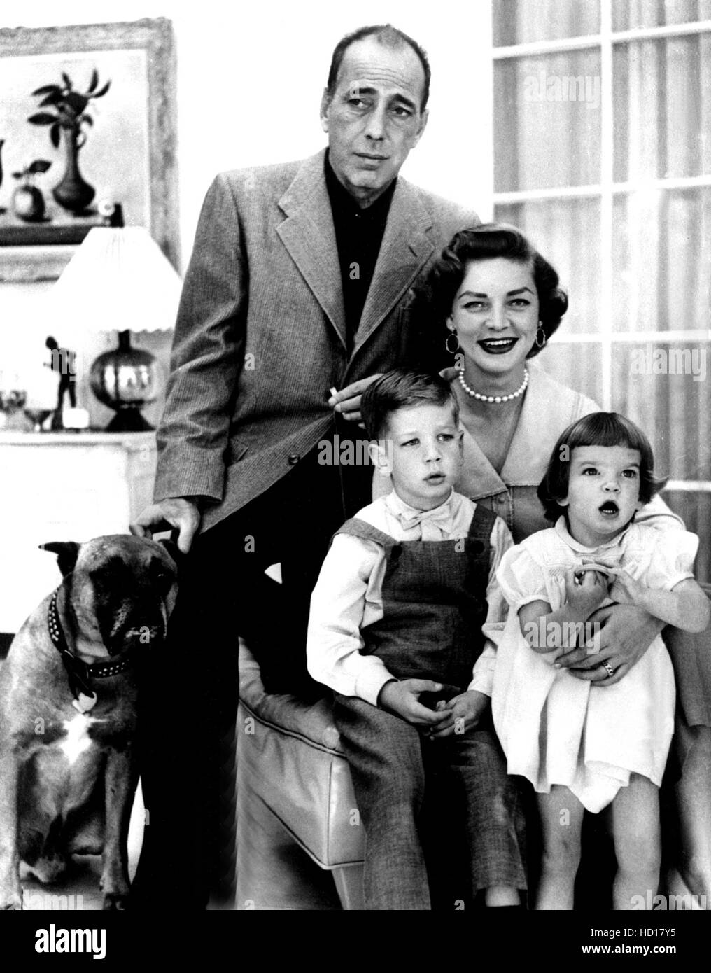 HUMPHREY BOGART, STEPHEN HUMPHREY BOGART, LAUREN BACALL and LESLIE ...