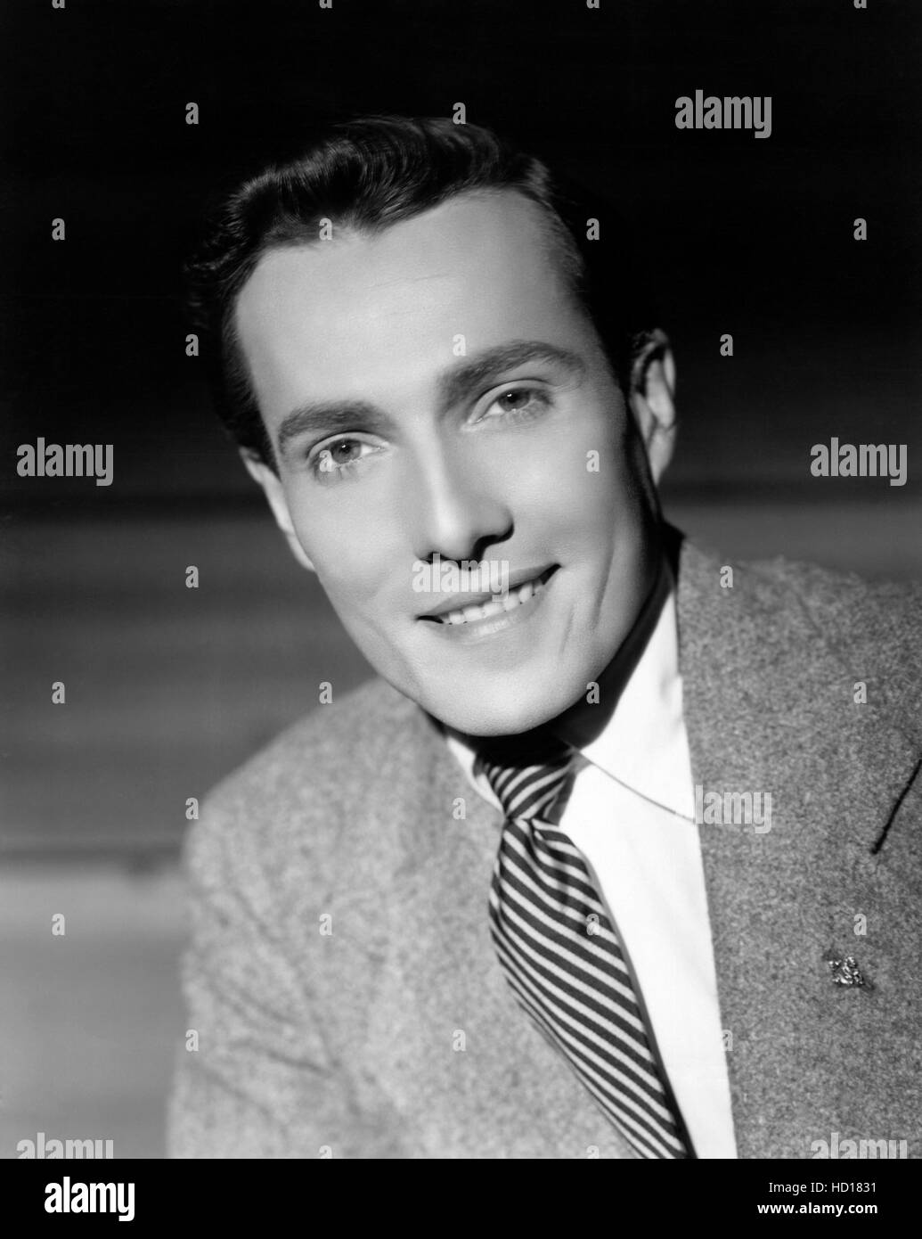 Hurd Hatfield, ca. 1940s Stock Photo - Alamy