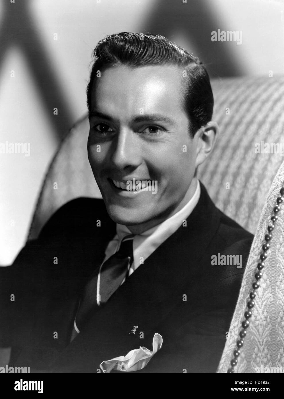 Hurd Hatfield, MGM portrait, ca. 1940s Stock Photo - Alamy