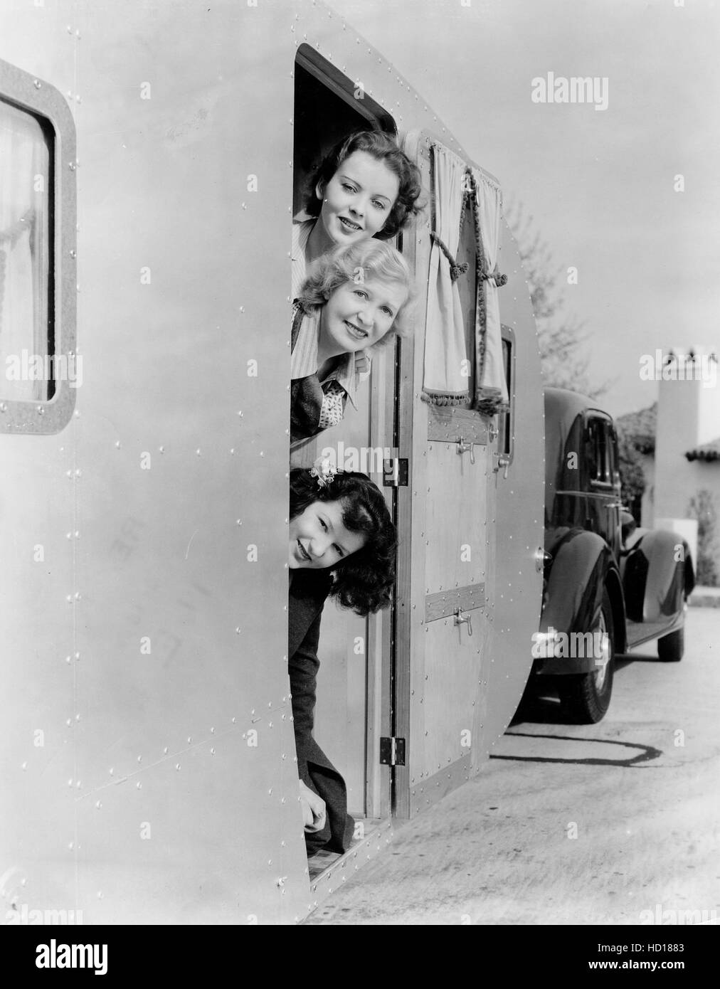 Ida Lupino, top, with mother Connie Emerald (center) and sister Rita ...