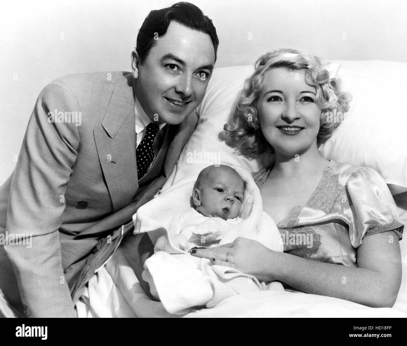From left: Jack Haley with newborn son, Jack Haley, Jr. and wife ...