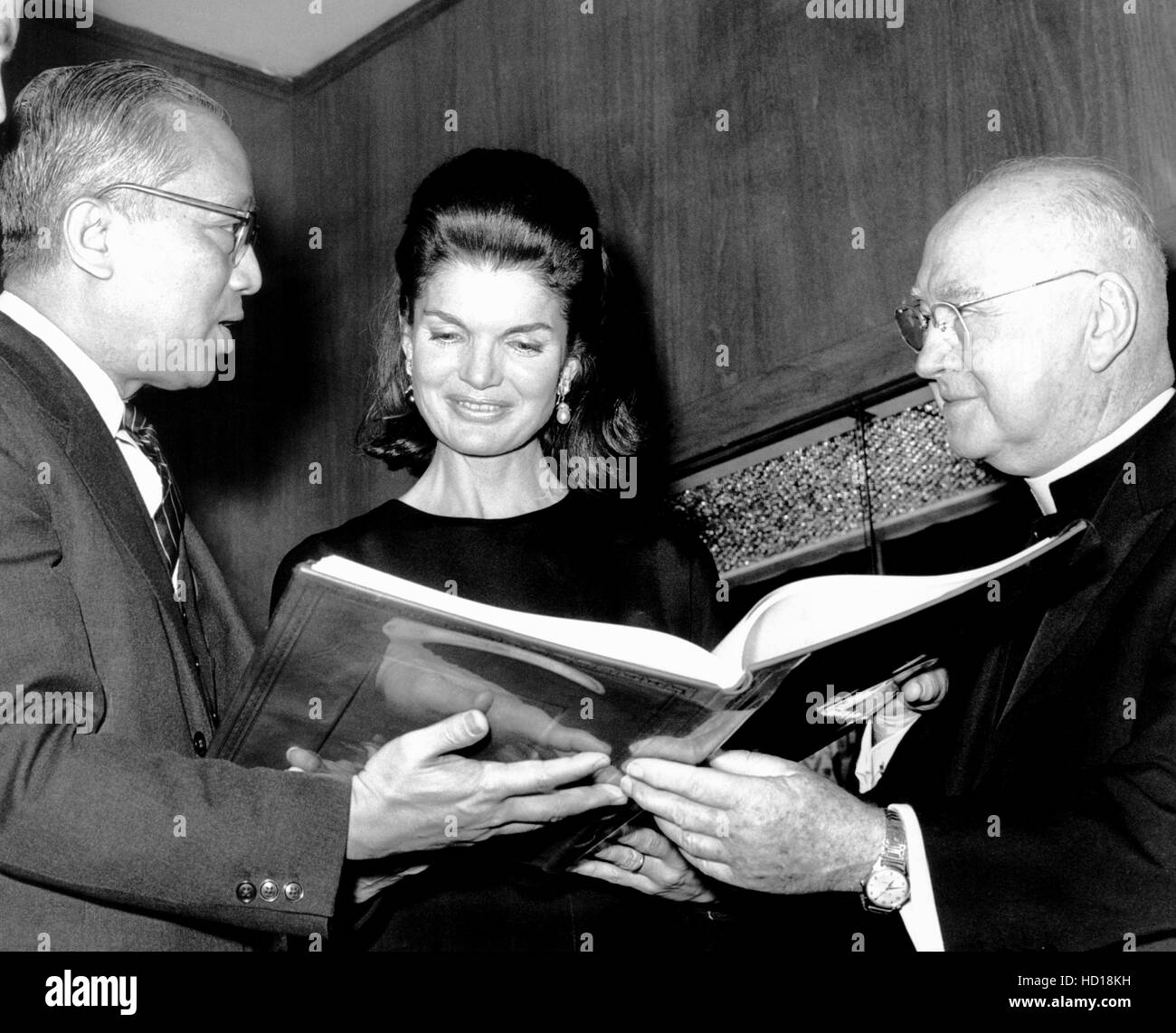 From left, UN Secretary General U Thant, Jacqueline Kennedy, Francis ...