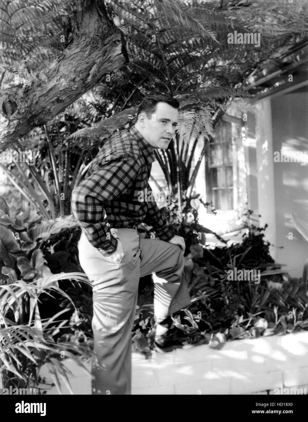 Jack Lemmon, at home, 1955 Stock Photo - Alamy