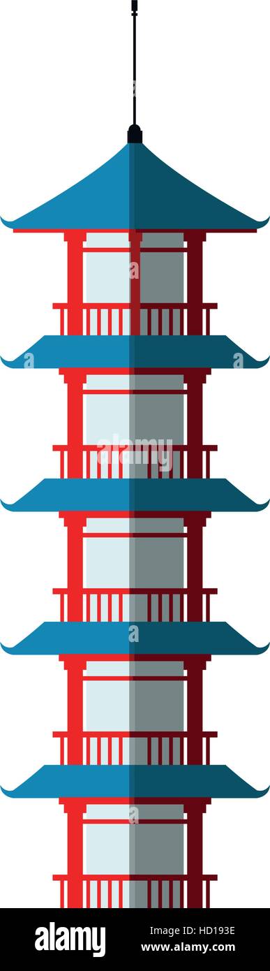 Isolated tower of china design Stock Vector Image & Art - Alamy
