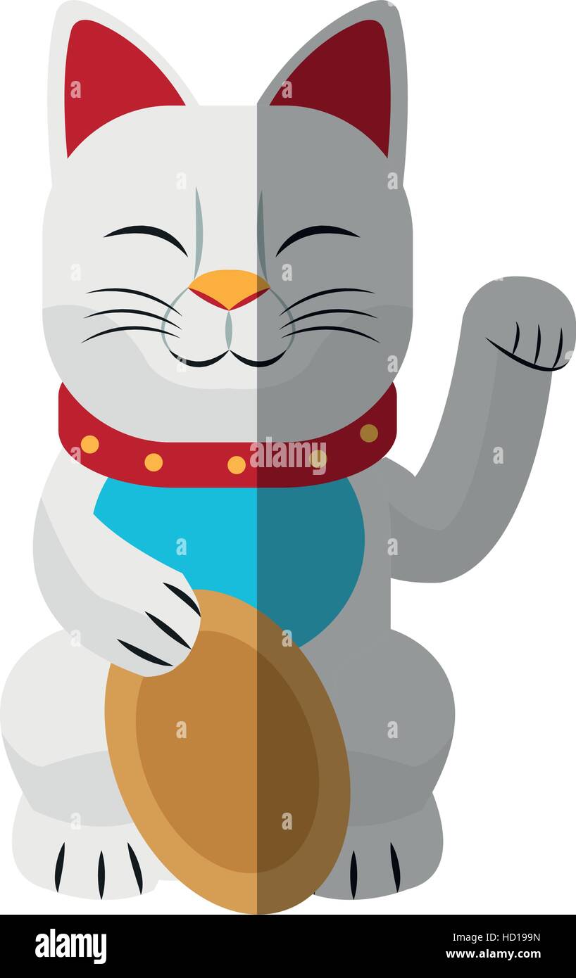 Isolated cat of china design Stock Vector Image & Art - Alamy