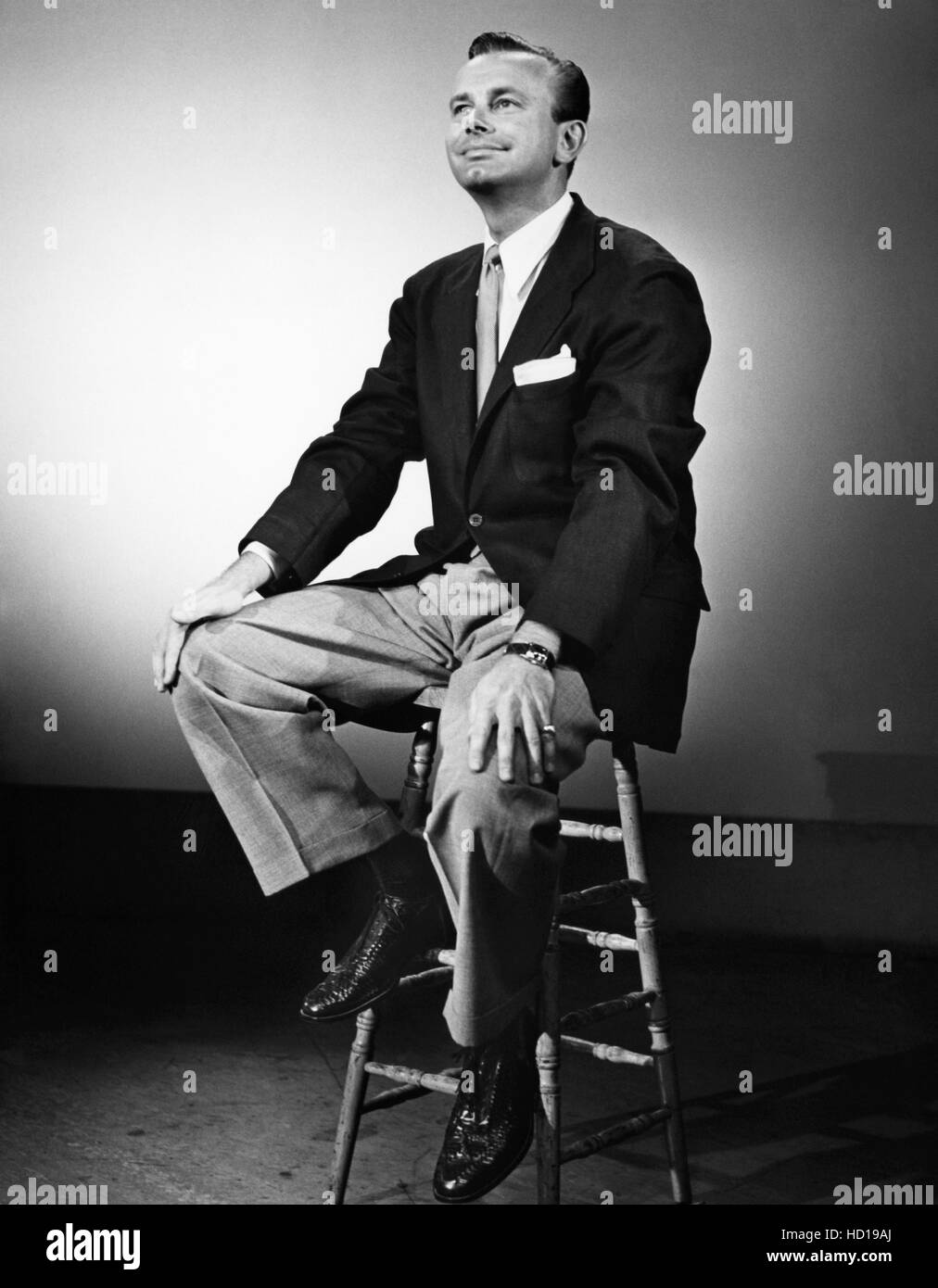 Jack Paar (1918-2004), American television host, 1954 Stock Photo - Alamy