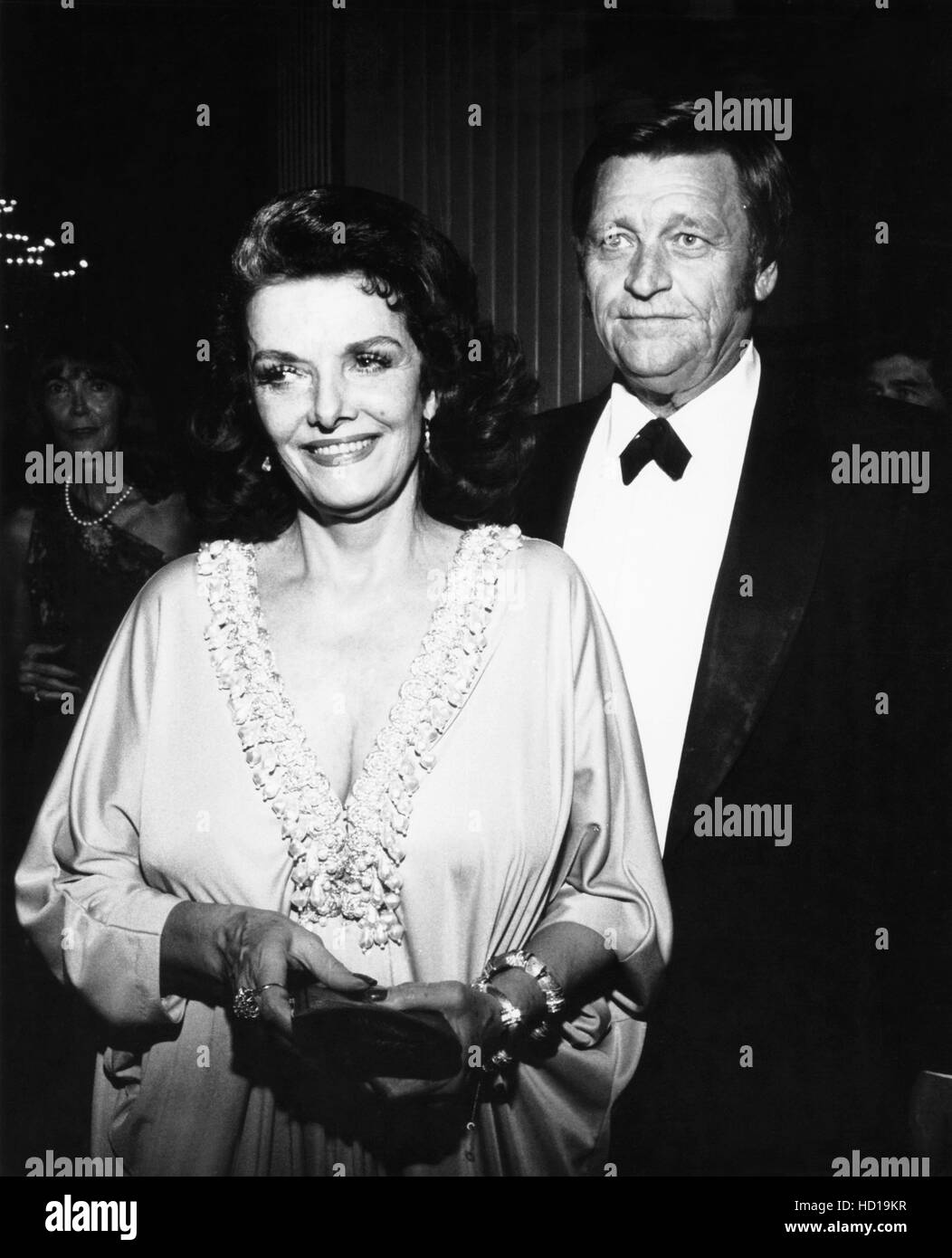 Jane Russell, left, and her third husband, John Peoples, ca. mid-1970s ...
