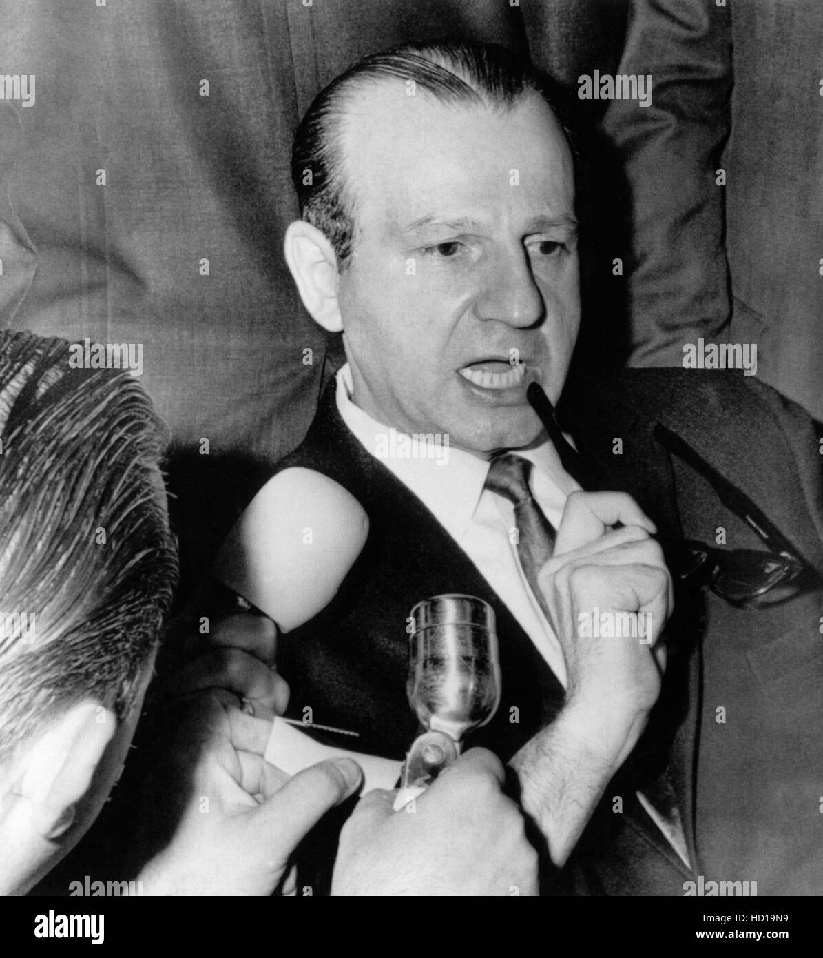 Jack Ruby at his change of venue hearing, 1964 Stock Photo - Alamy
