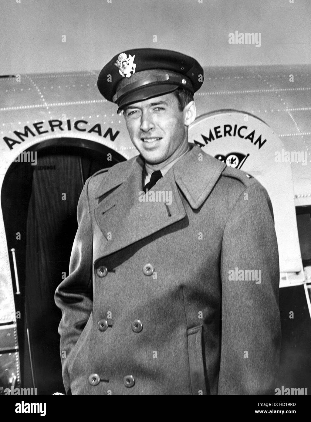 COLONEL JAMES STEWART, 1944 Stock Photo - Alamy