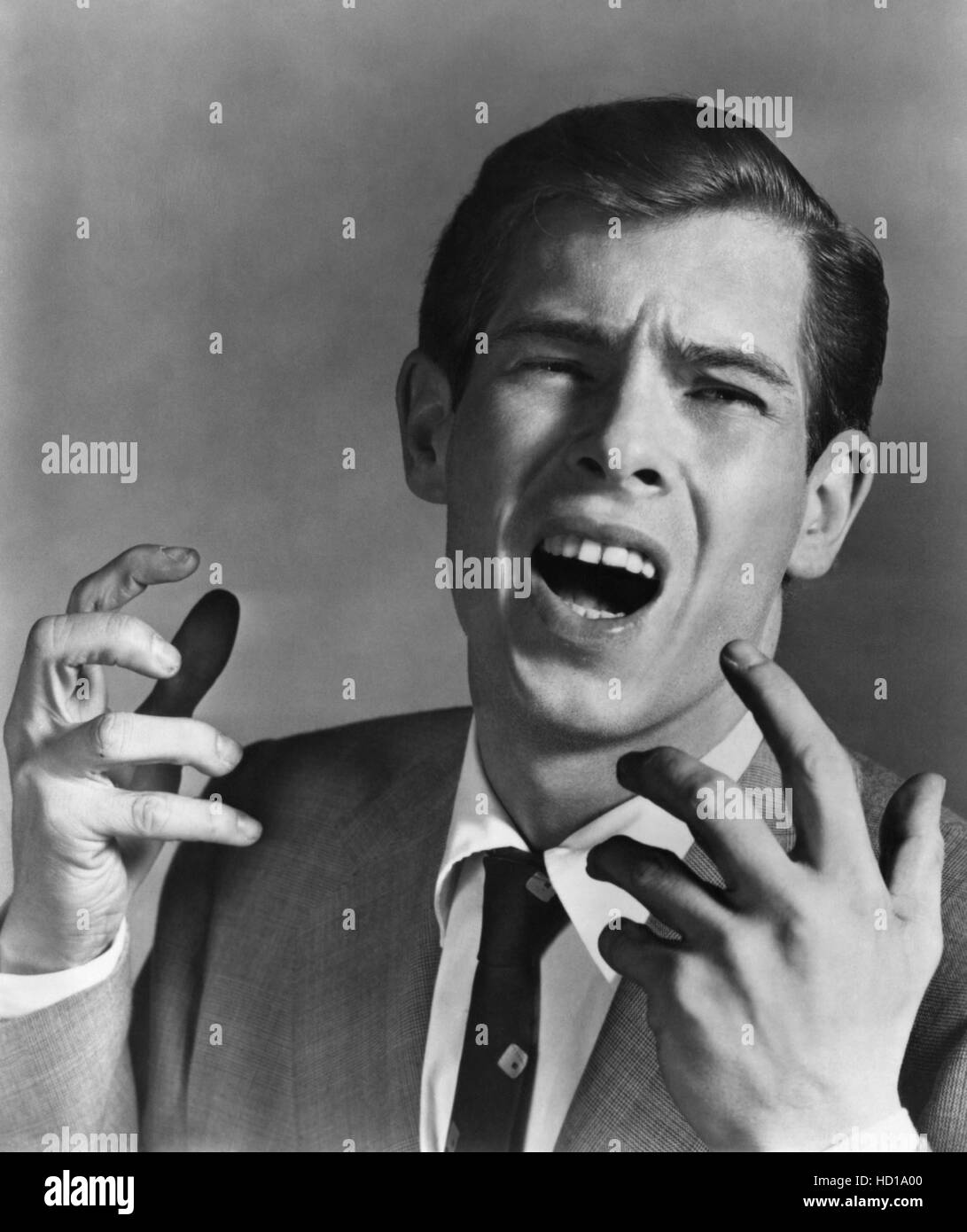 Johnnie Ray, ca. mid-1950s Stock Photo - Alamy