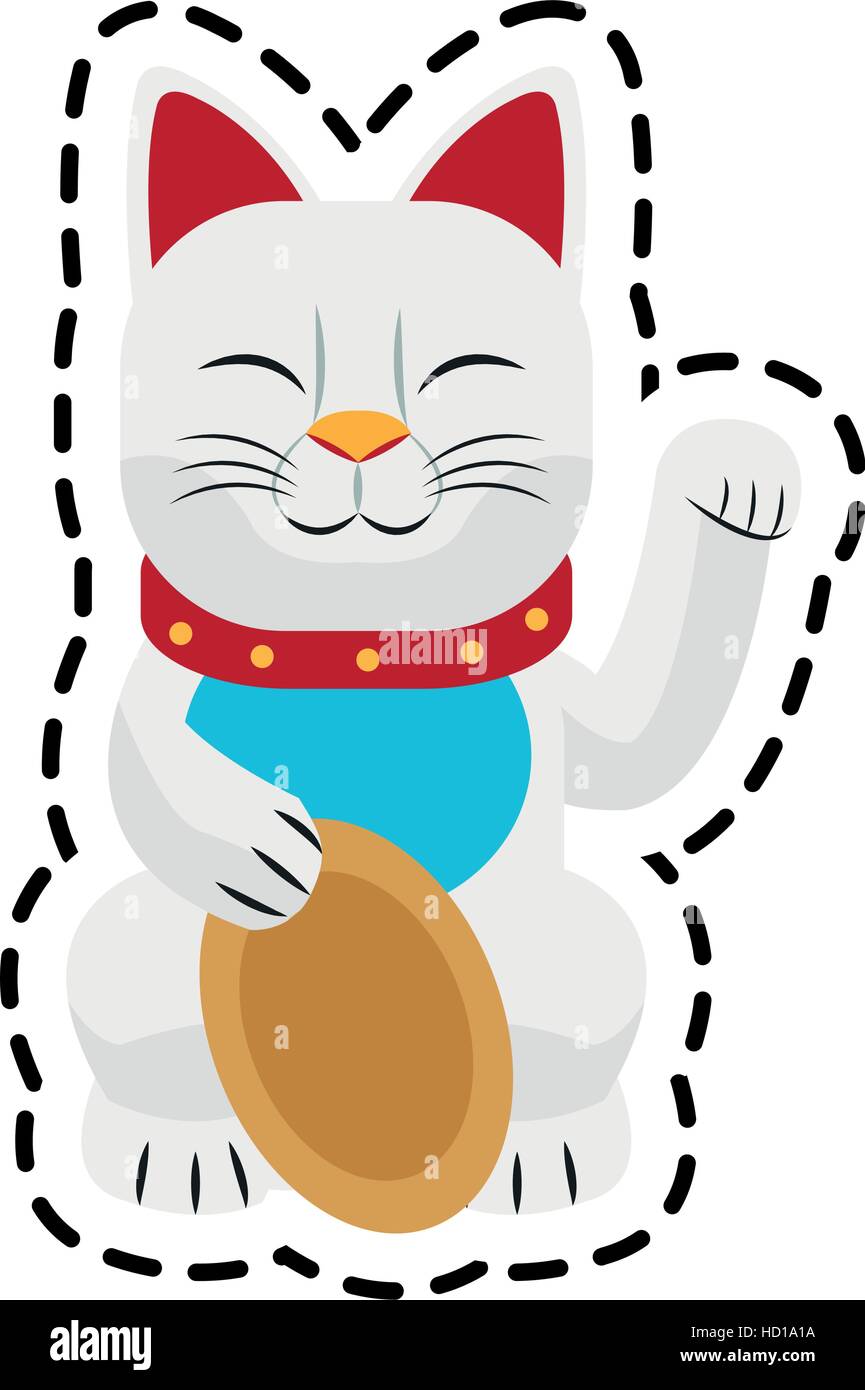 Cat history of china Stock Vector Images - Alamy