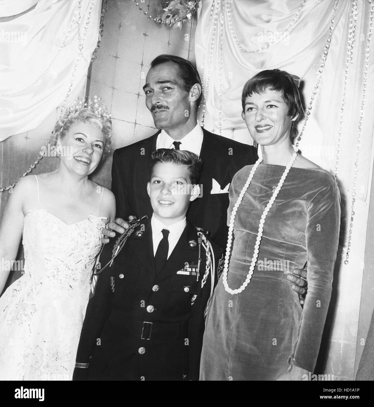 John Russell (rear) with wife Renata Titus (right), Jeffrey Rene Joseff ...