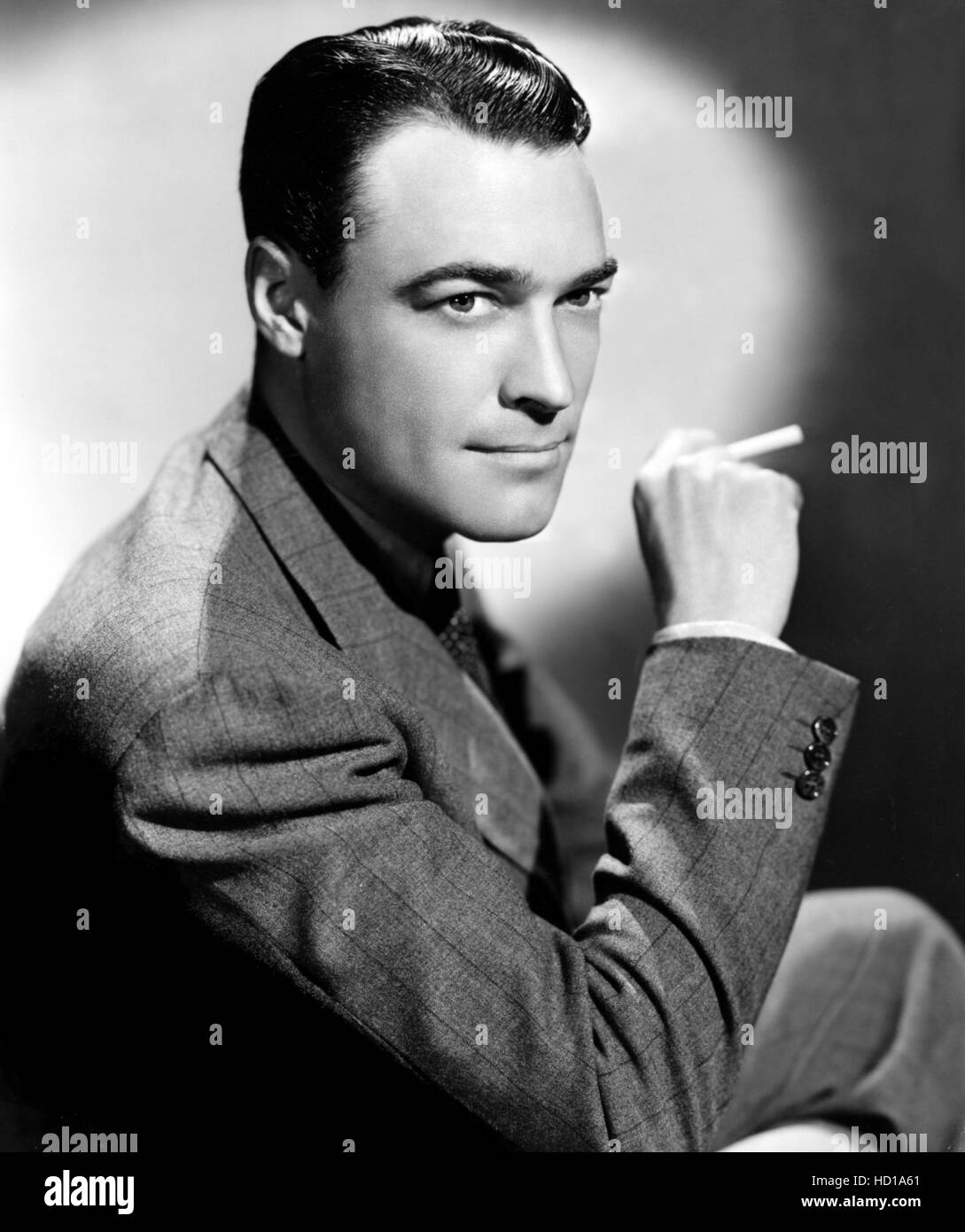 John Trent in Paramount Studios portrait ca. 1937 Stock Photo - Alamy
